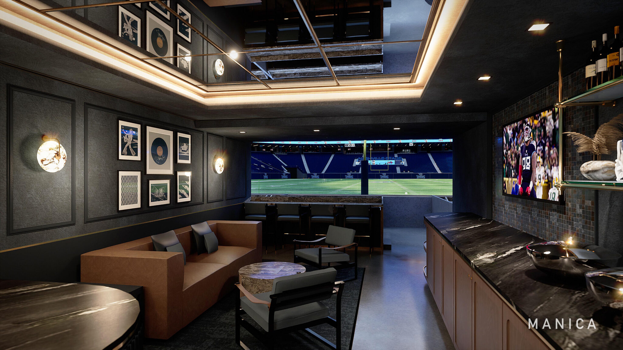 Introducing: Touchdown Suites - Tennessee Titans Stadium